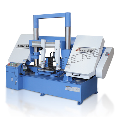 Semi automatic metal band sawing machine – Shandong GOLD CNC Machine ...