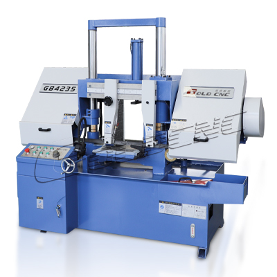 Semi automatic metal band sawing machine – Shandong GOLD CNC Machine ...